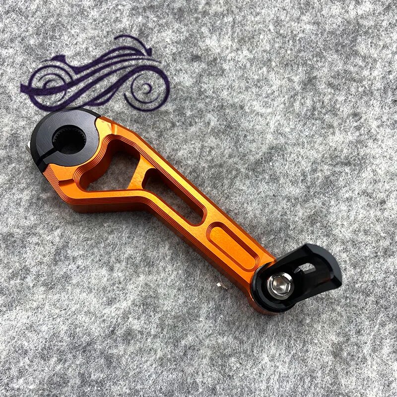 Стартер для мотоциклетного скутера, рычаг запуска с ЧПУ для скутера Yamaha Honda ZY100 Оранжевый