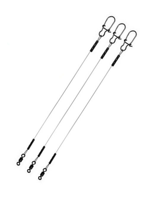 Поводок просто AFW 1х7 30см 0.38мм 18кг 3шт