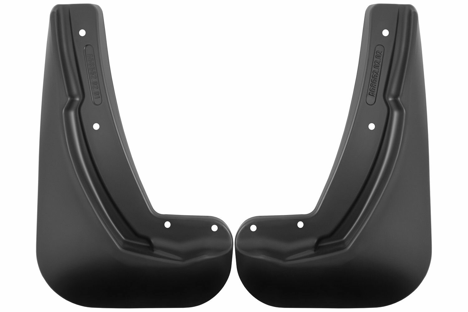 Брызговики задние подходят для HONDA Vezel II 2021 - 2 шт.(optimum) в пакете / Хонда Везел