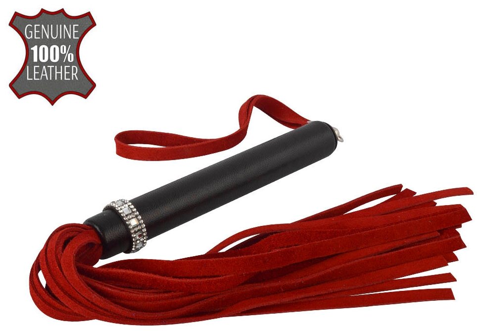 Мягкая плеть из велюра со стразами Гламур от SITABELLA, 4215-2в