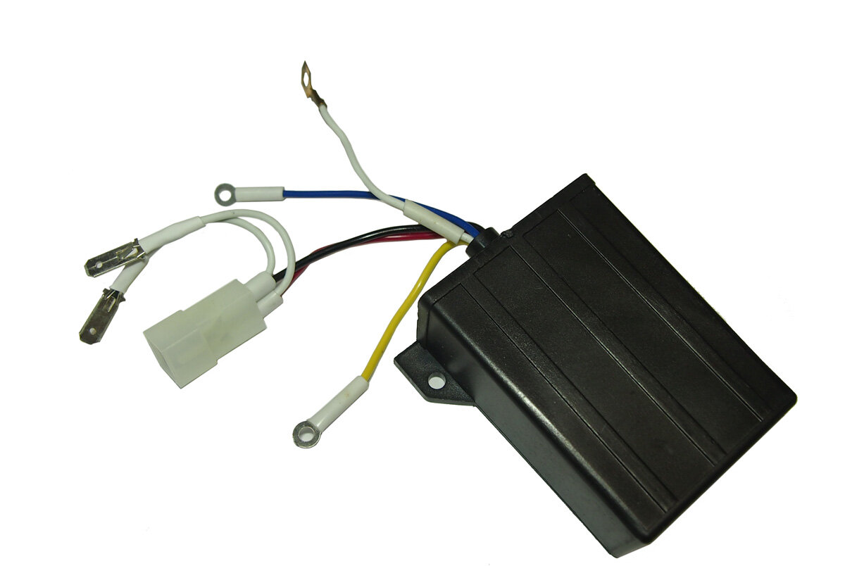 Коммутатор для снегохода Буран, 5-ти проводной , с фишкой, черный