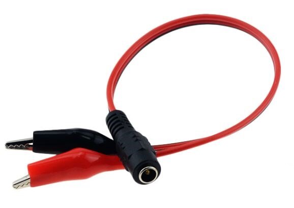 Провод питания (гнездо 5,5 - крокодилы)