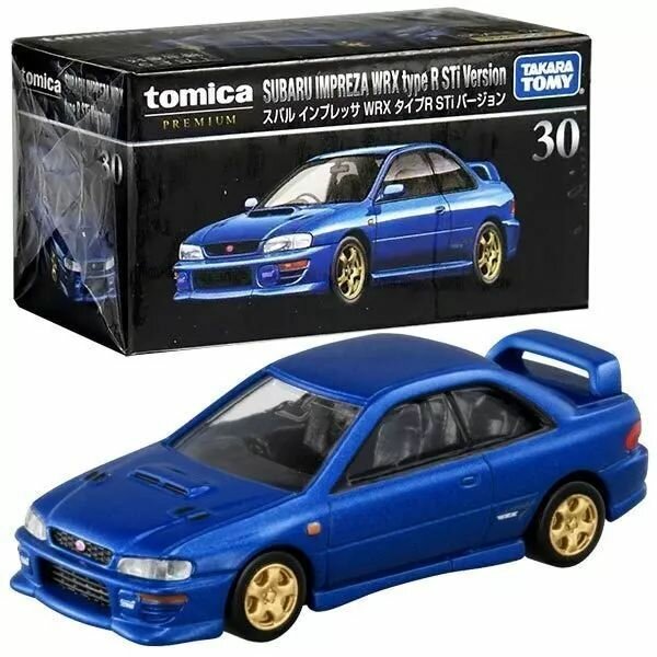 Металлическая (Die Cast) модель Tomica - Subaru Impreza WRX STI, 1:63