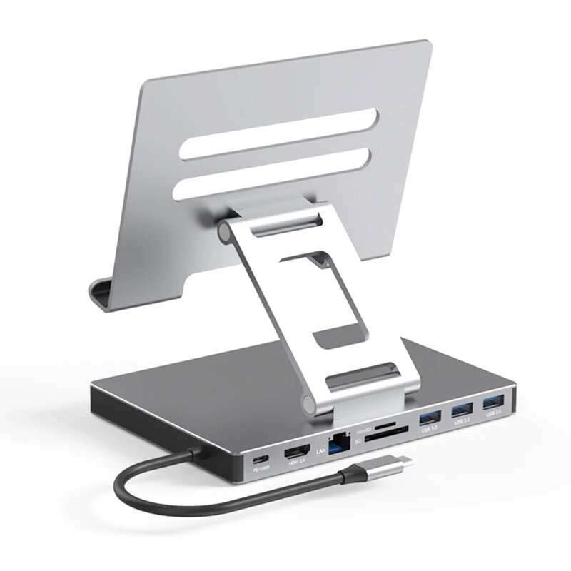 Док-станция Lamgoo USB Type C 9 в 1, цвет: 9 in 1