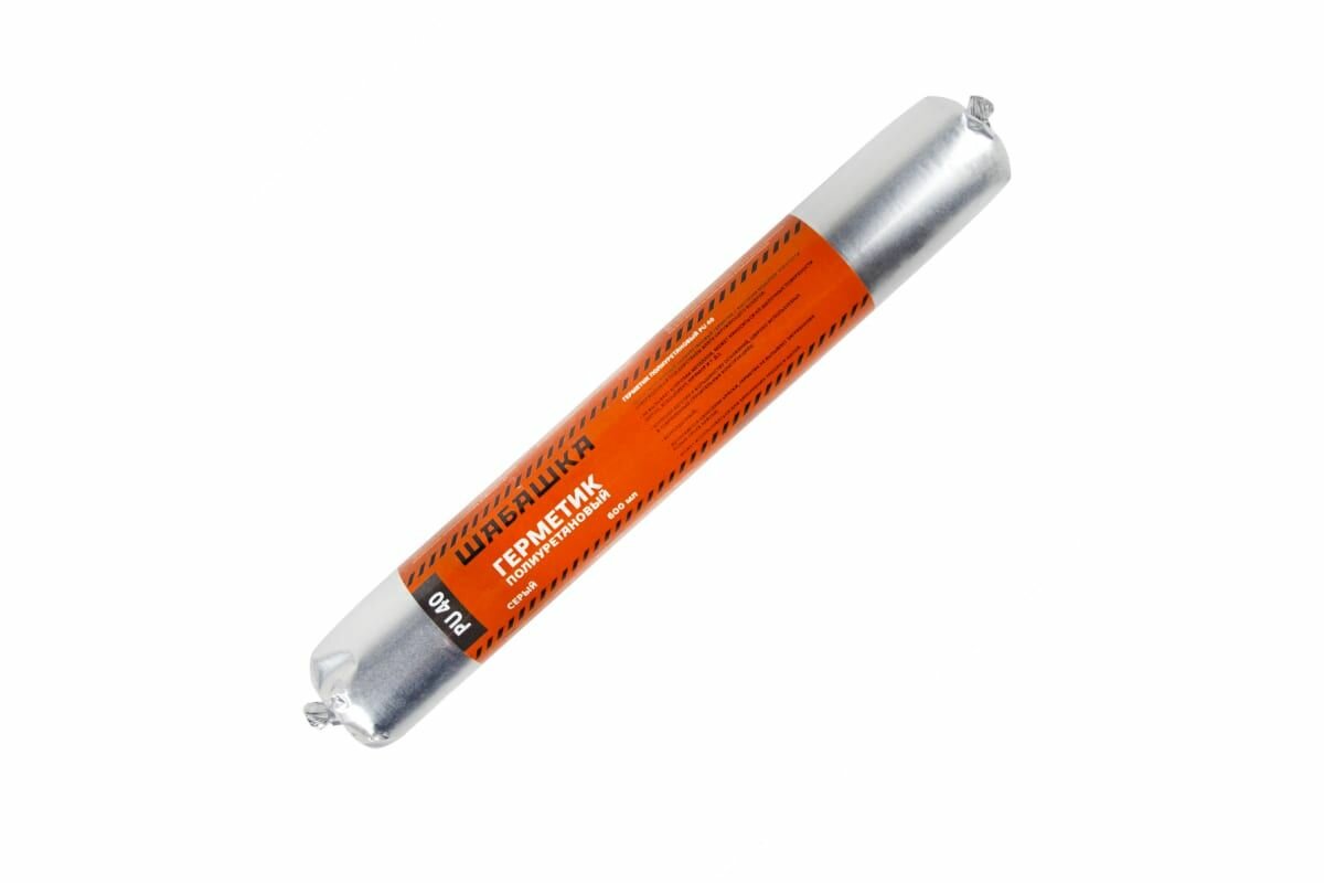 Полиуретановый герметик шабашка pu 40 серый, 600 мл, 900 г 255904