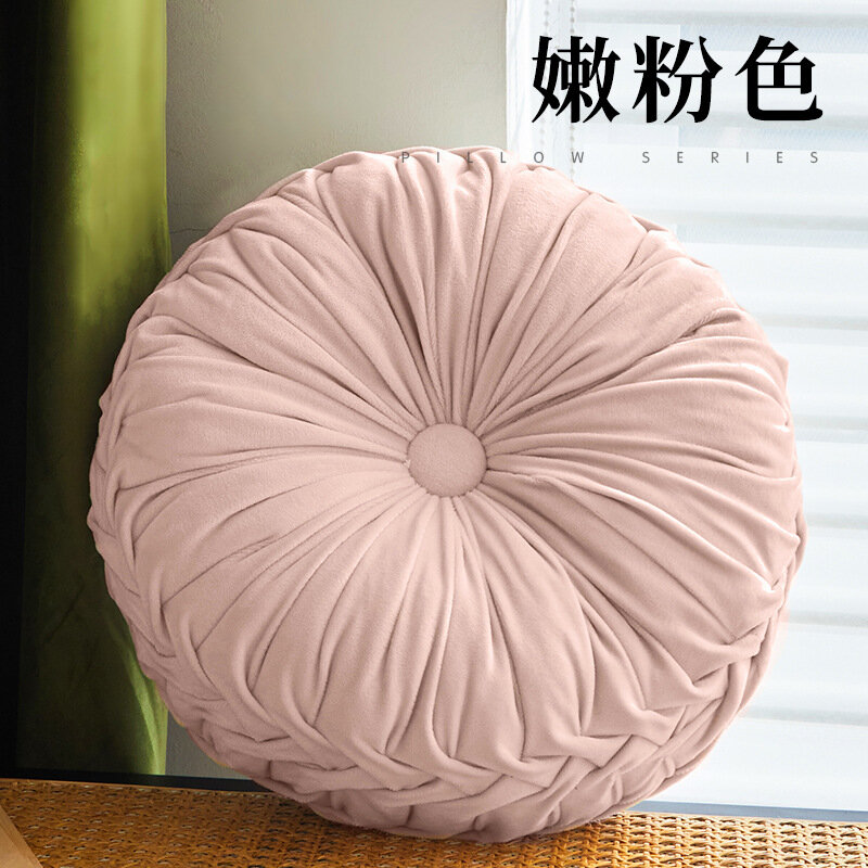 Подушка диванная FLORESCENCE Amazon hot style, плюш, ручная плиссировка