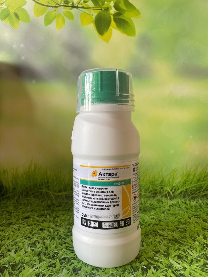 Инсектицид Актара, кишечно-контактный, для овощных, цветочных и плодовых культур 250 гр .