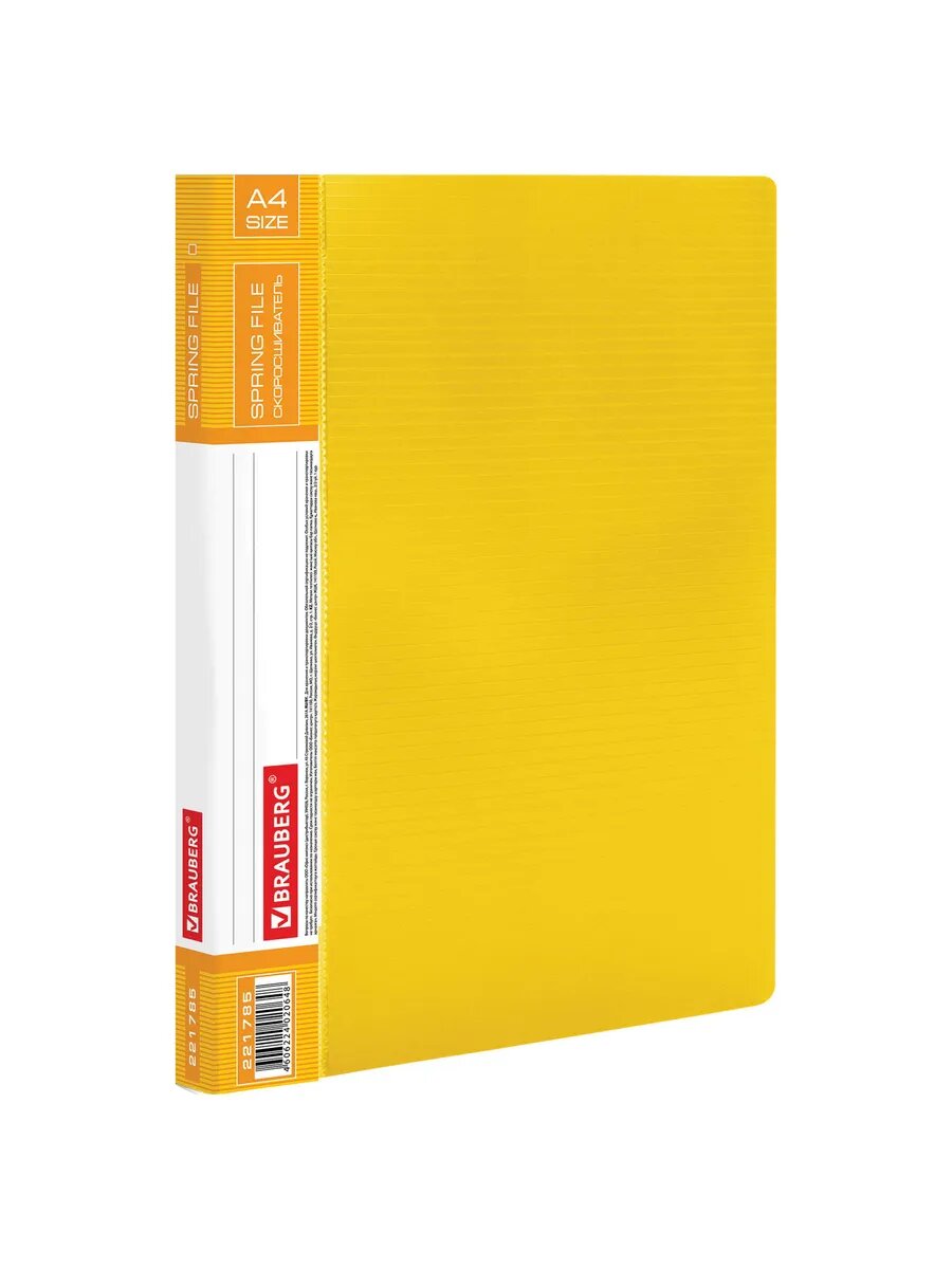 Папка со скоросшивателем и карманом до 100 л.