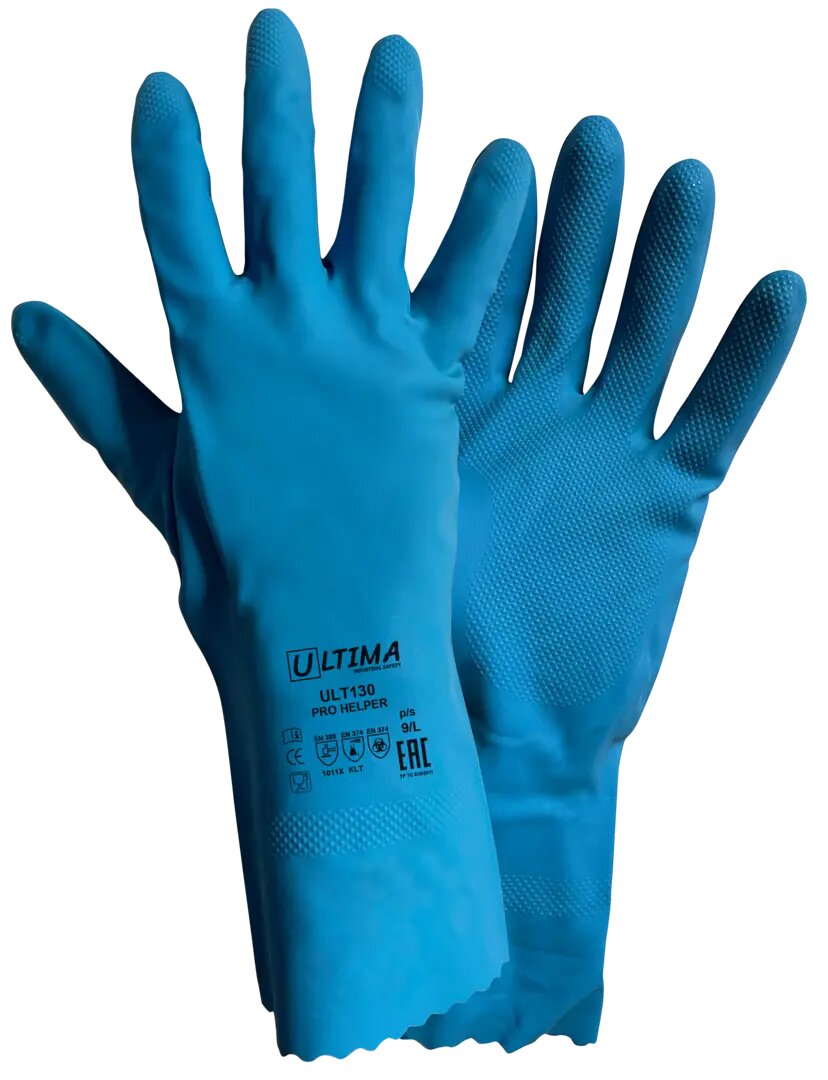 Перчатки латексные Ultima Pro Helper ULT130 размер 10/XL