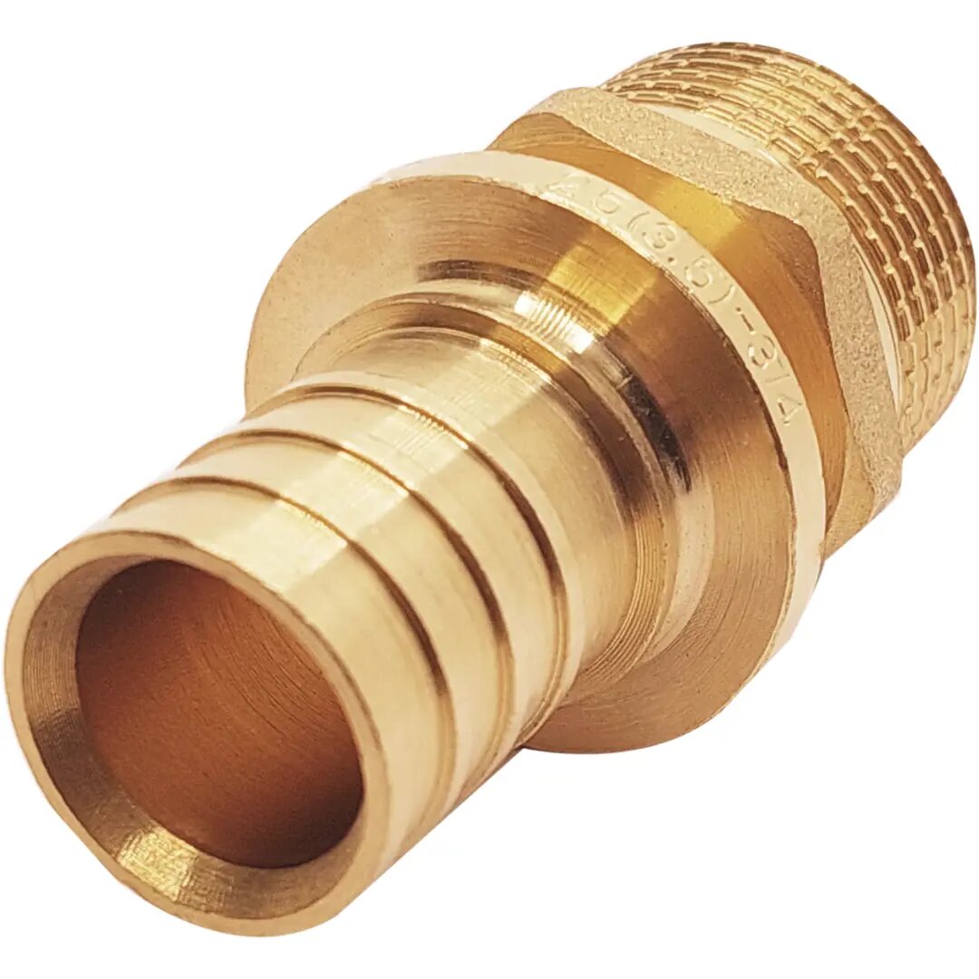 Переход Ростерм 3/4х25 мм НР латунь