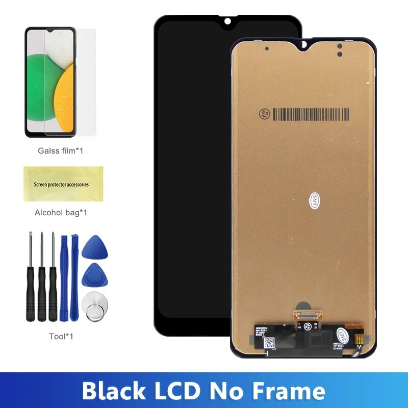 Экран TFT M21, для Samsung Galaxy M21 M215 M215F ЖК-дисплей, цифровой сенсорный экран Black No Frame