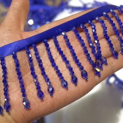 Хрустальная подвеска из полиэстера Синий, blue