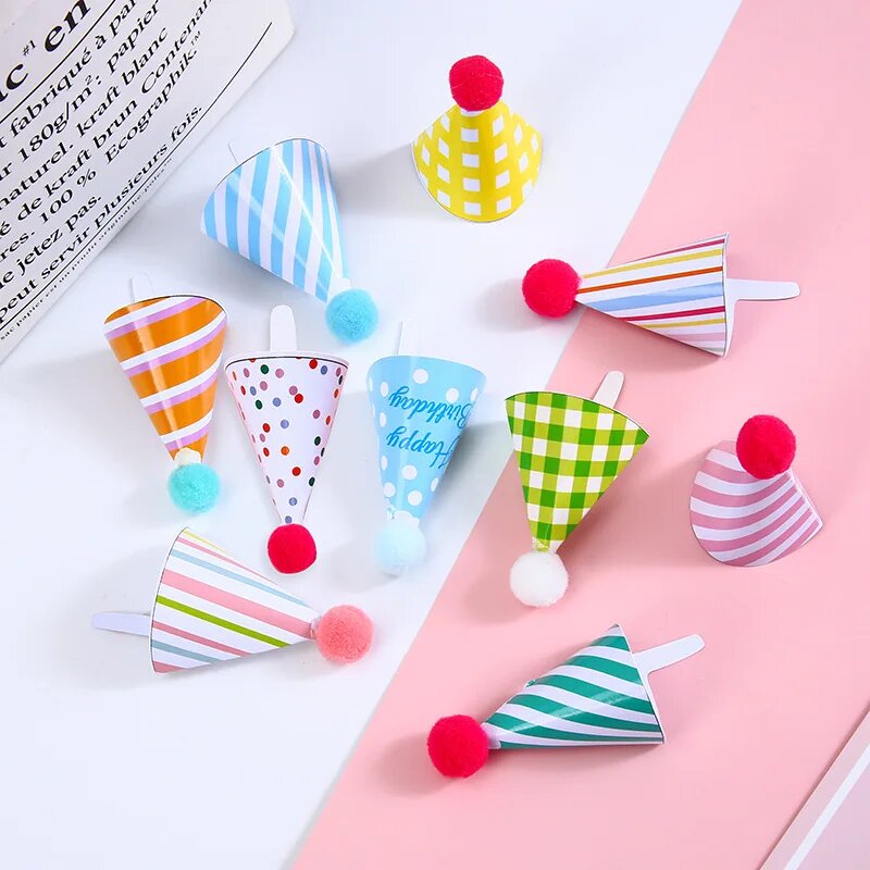 Мини-шапки для торта, 10 шт, цвет: 10pcs
