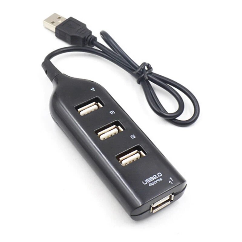 Lieve 4-портовый USB 2.0 хаб black