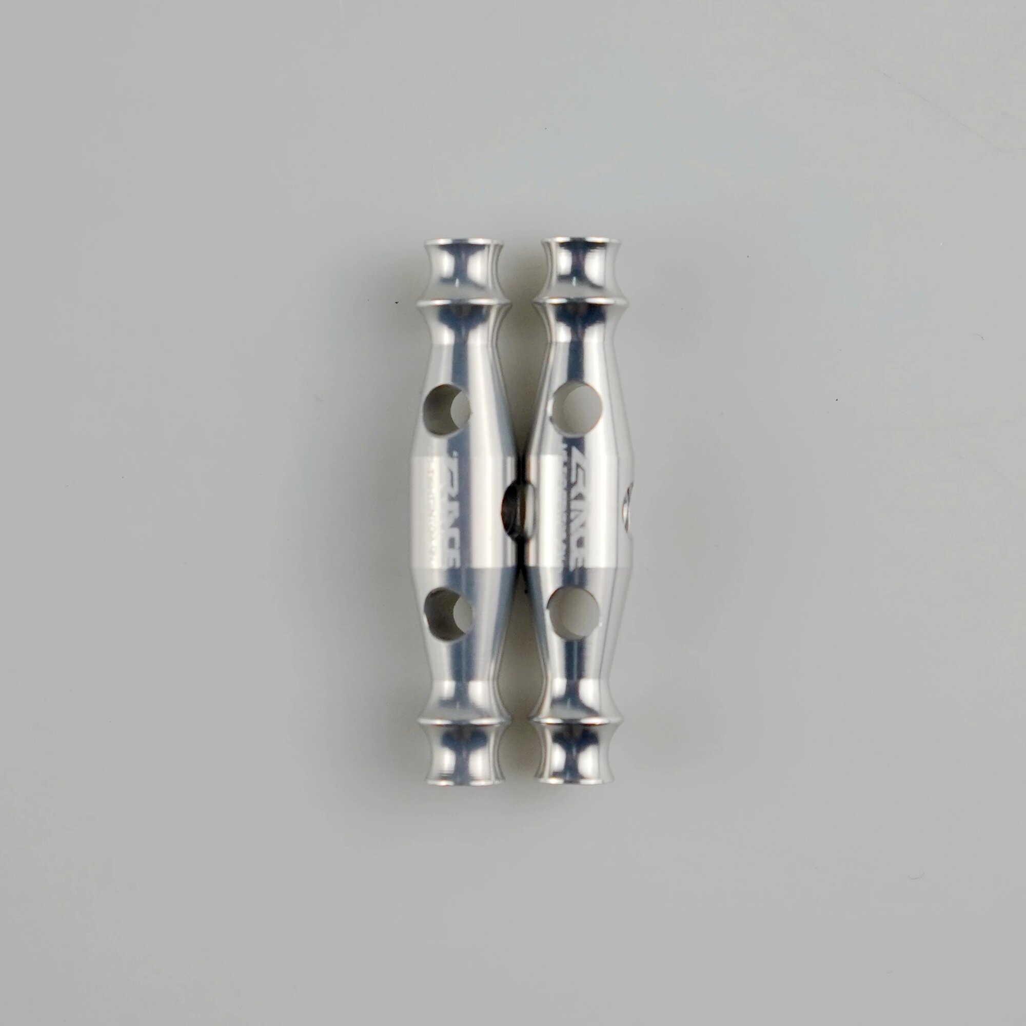 Велосипедные зажимы ZRACE T2, 10г, красный/черный Серебряный, silver