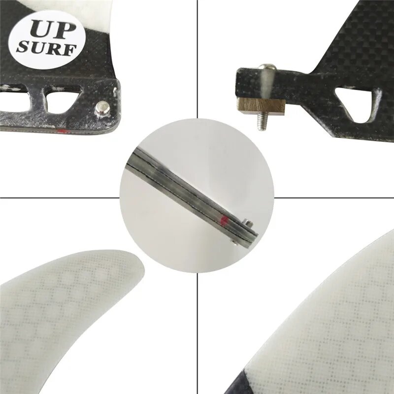 UPSURF Single Fin 9 inch Green — фото 1