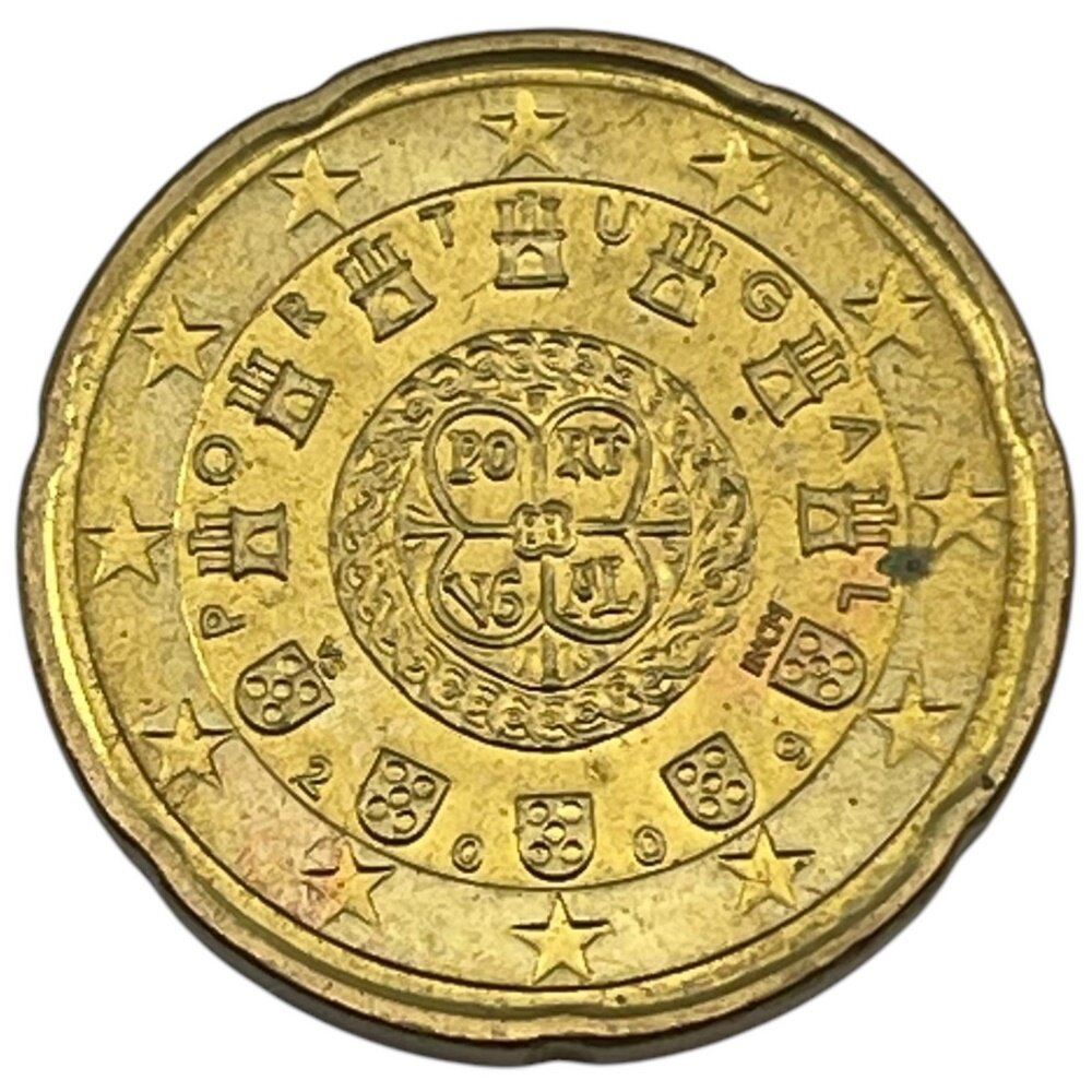 Португалия 20 евроцентов 2009 г.