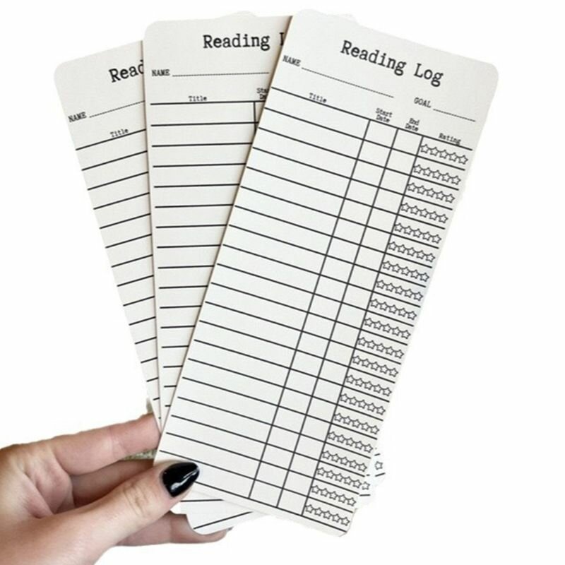 Закладка для книг с трекером чтения