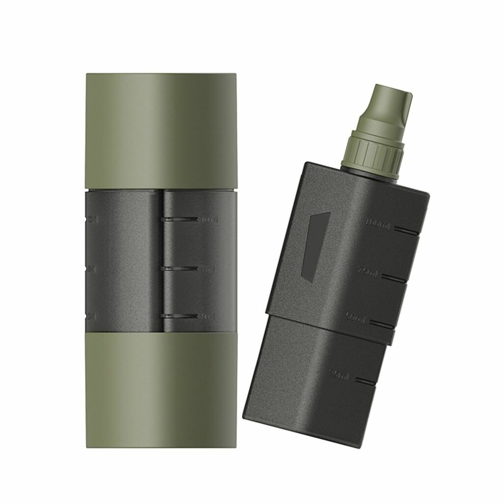 Походная посуда-Баночка с приправами для барбекю и пикника-армейский зеленый