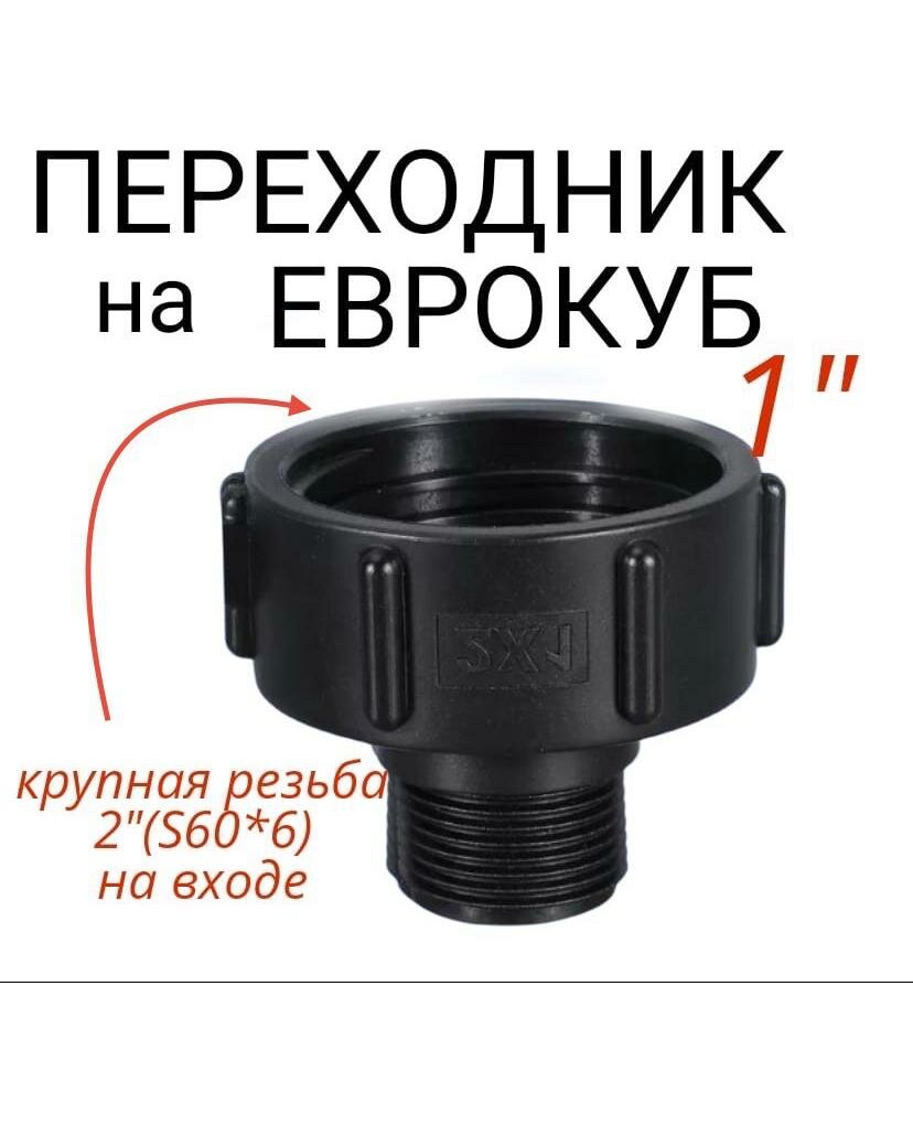 Переходник на еврокуб 1"