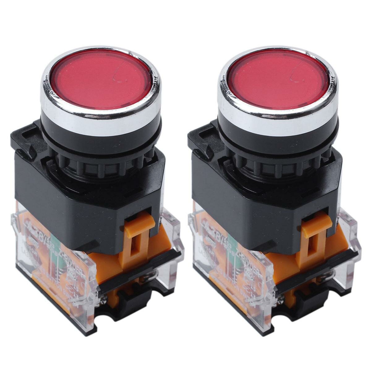 2X LA38-11/203 Кнопка мгновенного действия, усиленная, красная