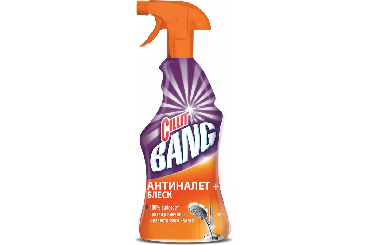 CILLIT BANG Чистящее средство 750 мл Антиналет+Блеск универсал распылитель 600351