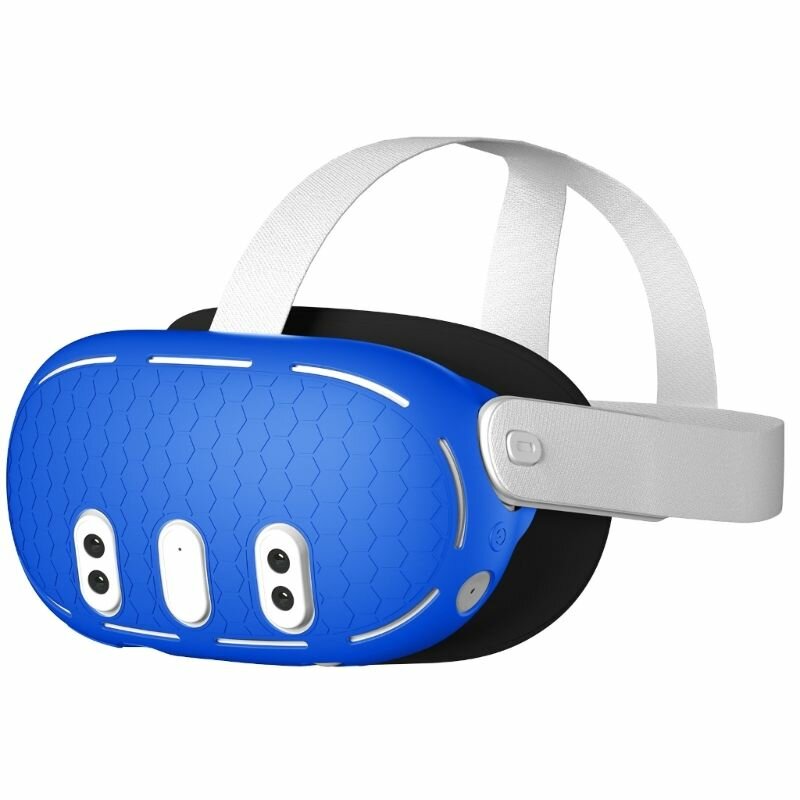 Силиконовый защитный чехол для очков Quest3 VR, пылезащитная гарнитура, прочный защитный чехол для хоста