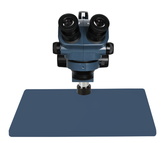 Бинокулярный микроскоп Kaisi KS-7045D, синий