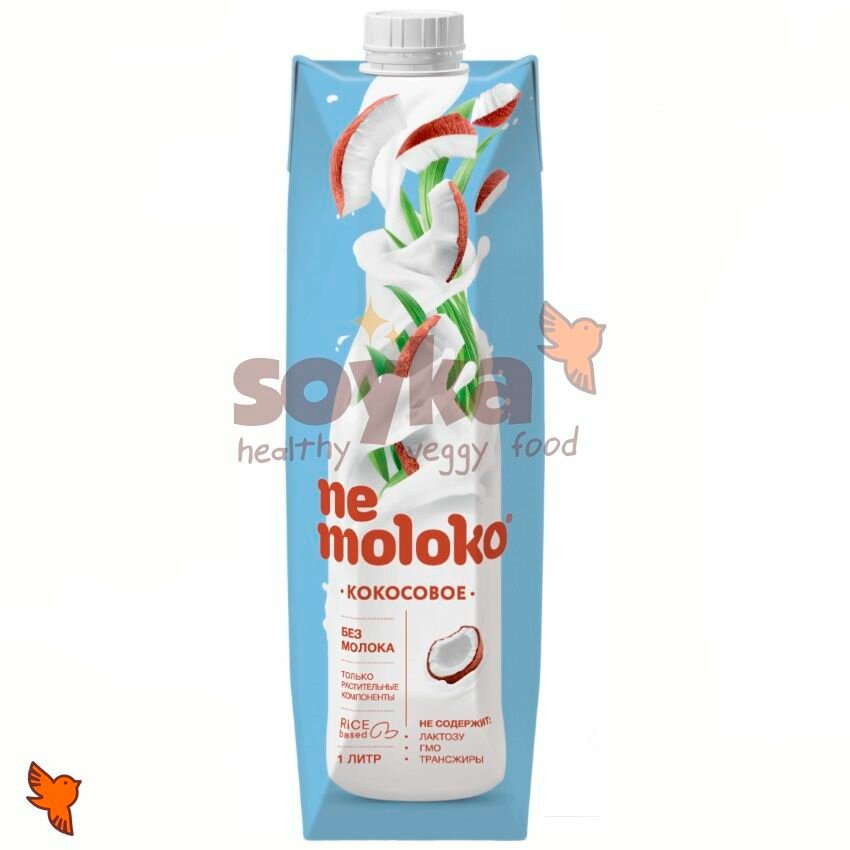 Напиток рисовый с кокосом Nemoloko, 1л
