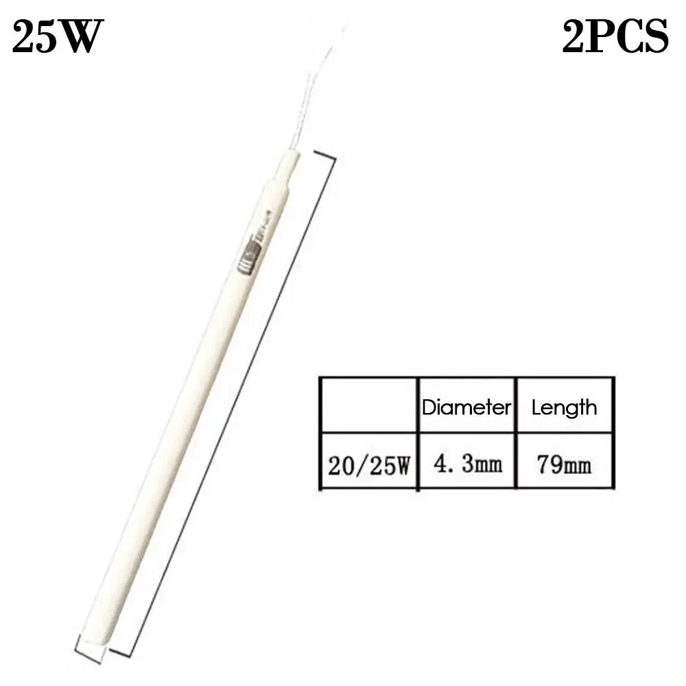 Керамический нагревательный элемент для паяльника 220В 25W