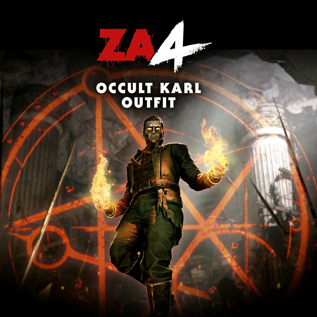 Дополнение Zombie Army 4: Occult Karl Outfit, цифровое издание PlayStation 4, регион Турция / код пополнения баланса