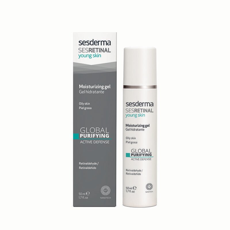 Sesderma SESRETINAL YOUNG SKIN - Гель увлажняющий для для молодой проблемной кожи лица, 50 мл