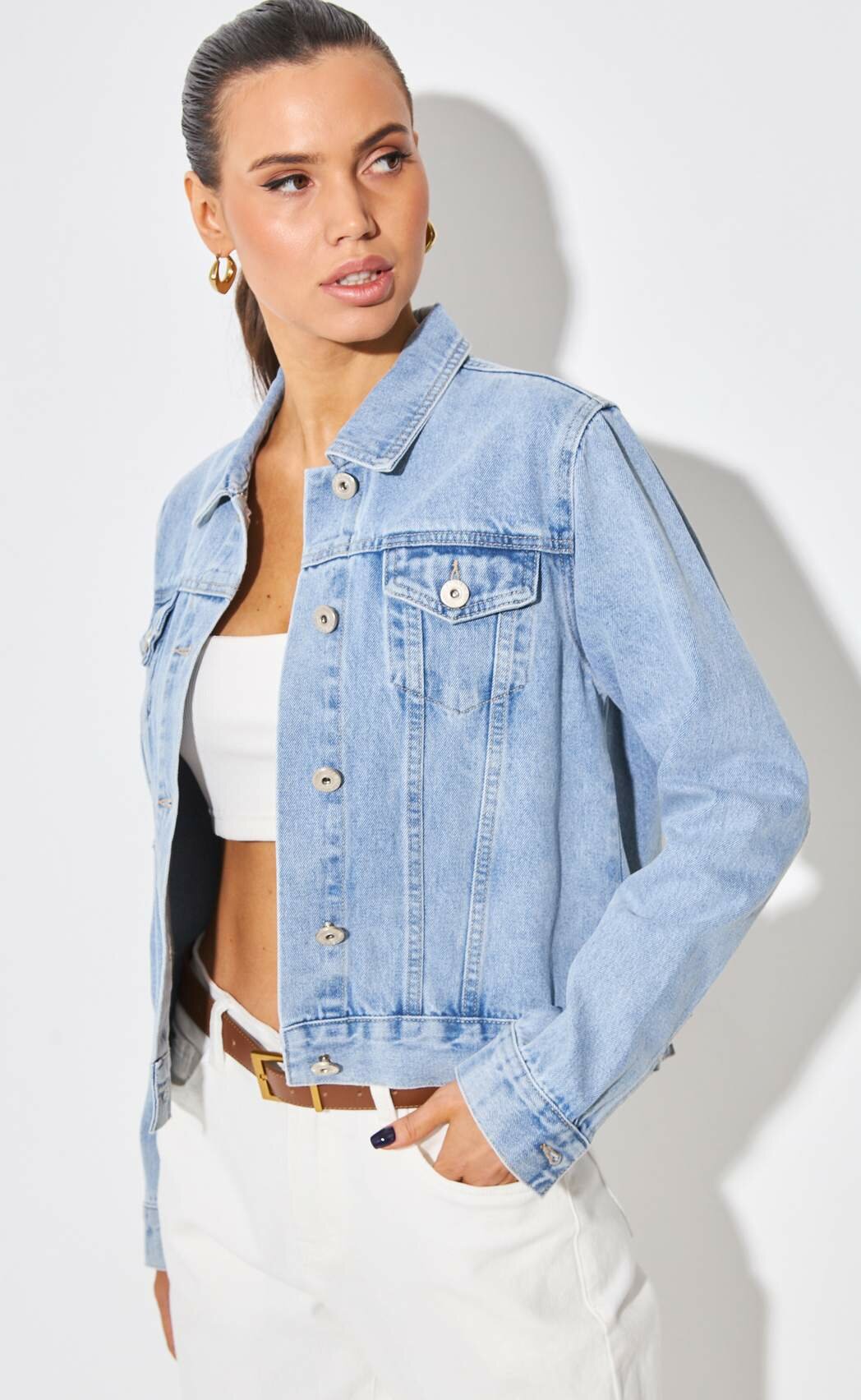 Куртка джинсовая джинсовка 48й размер