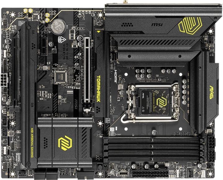 Материнская плата MSI MAG B860 TOMAHAWK WIFI B860, LGA1851,