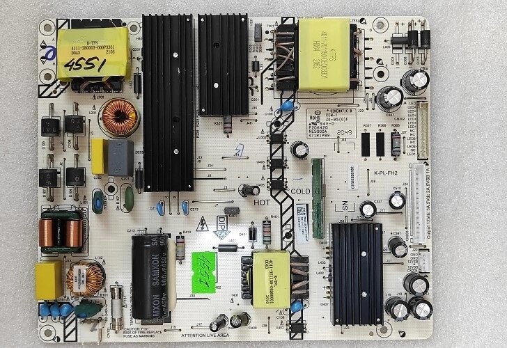 Блок питания 82NE0071C-B K-PL-FH2 для Harper 55U750TS