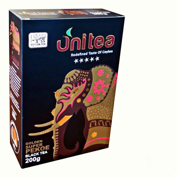 Чай черный цейлонский UniTea PEKOE 200гр
