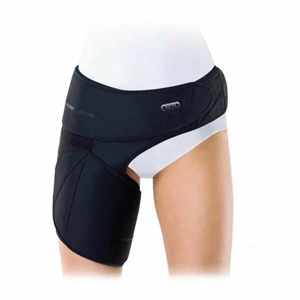 Бандаж на тазобедренный сустав (правый) ORTO PF 120 черный, S