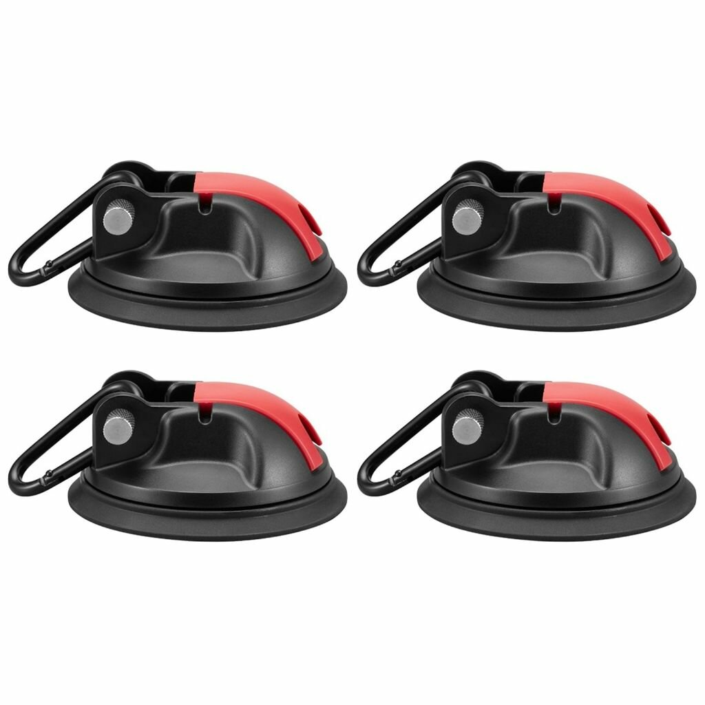 Походной посуды, Пряжка с присоской для тента для кемпинга и автомобиля - 4 шт, 1 комплект