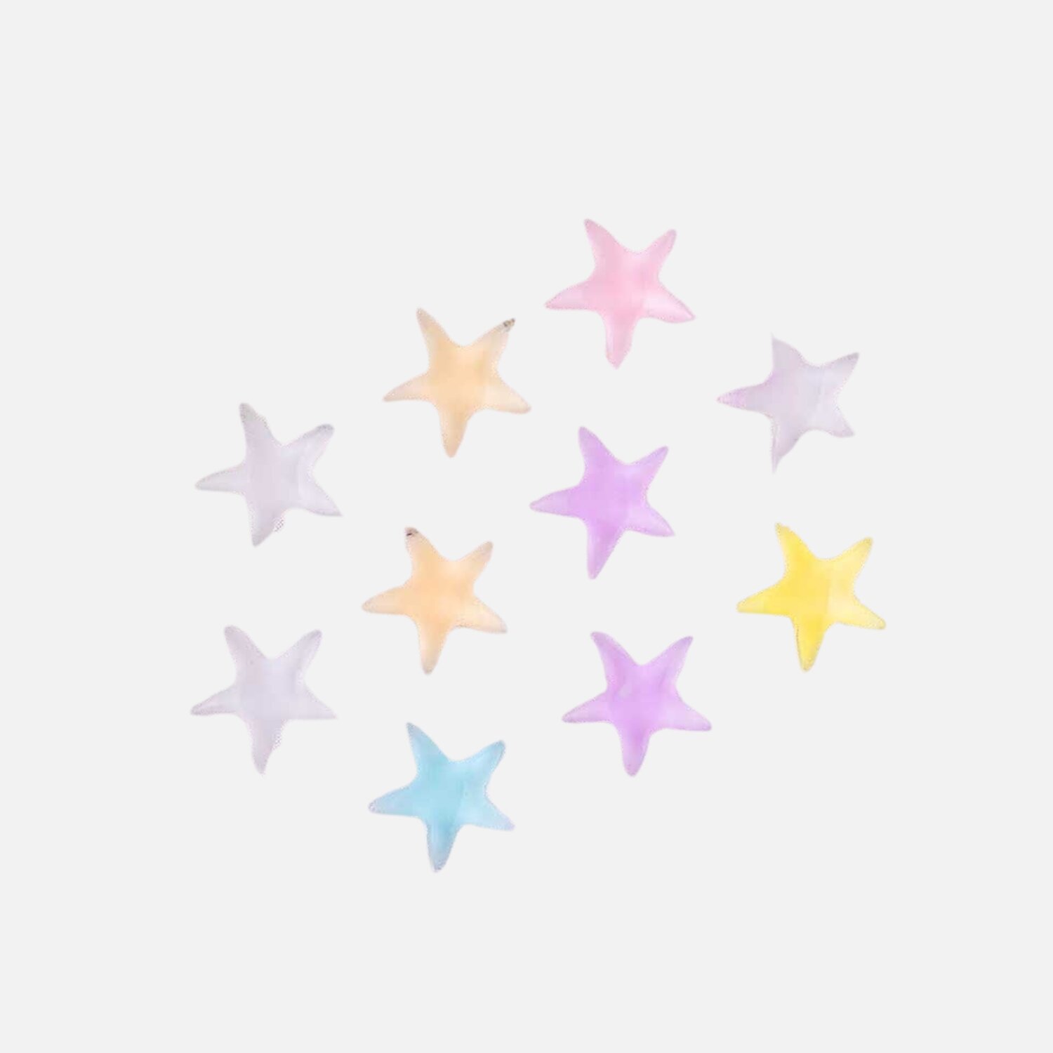 Украшение для ногтей Blesk Звезды №12 10 шт.