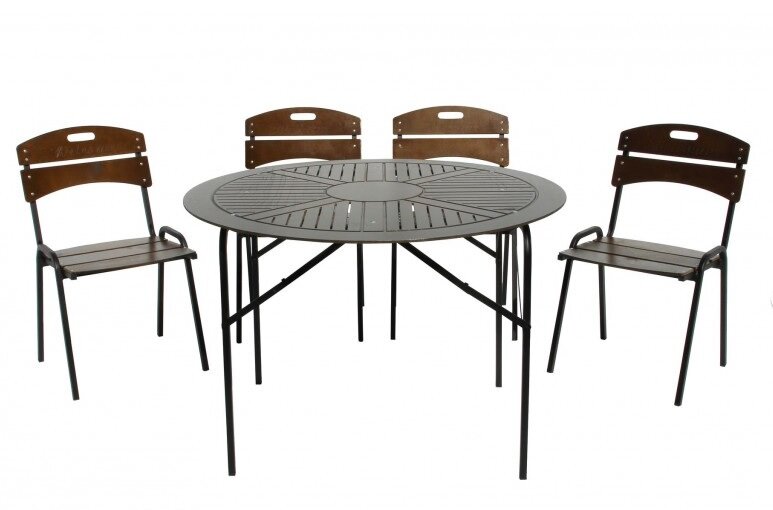 Набор мебели Garden Story Бистро с круглым столом и 4 креслами