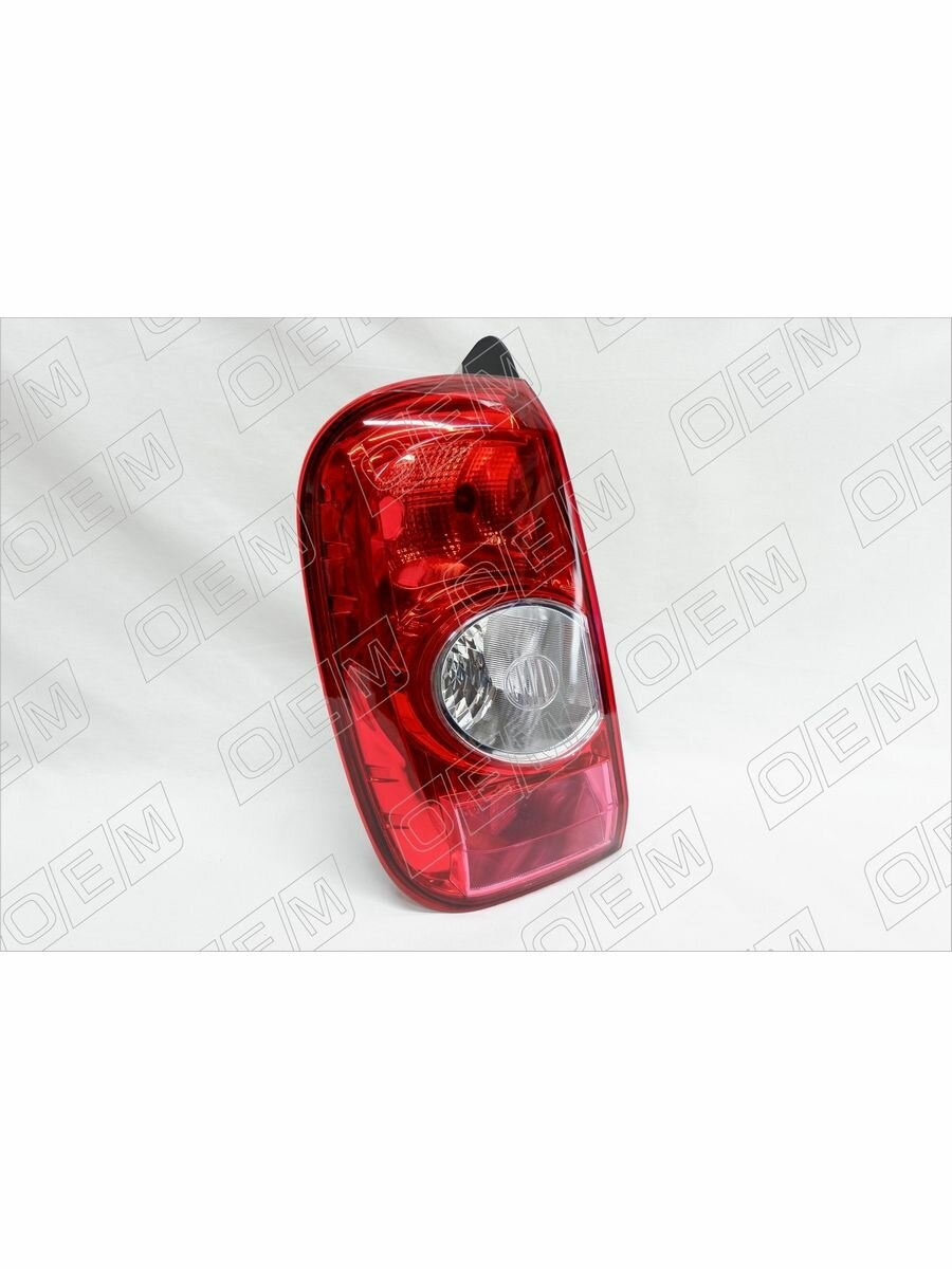 Фонарь O.E.M. OEM0034FONL, задний, левый, для Renault Duster, ABS-пластик, красный