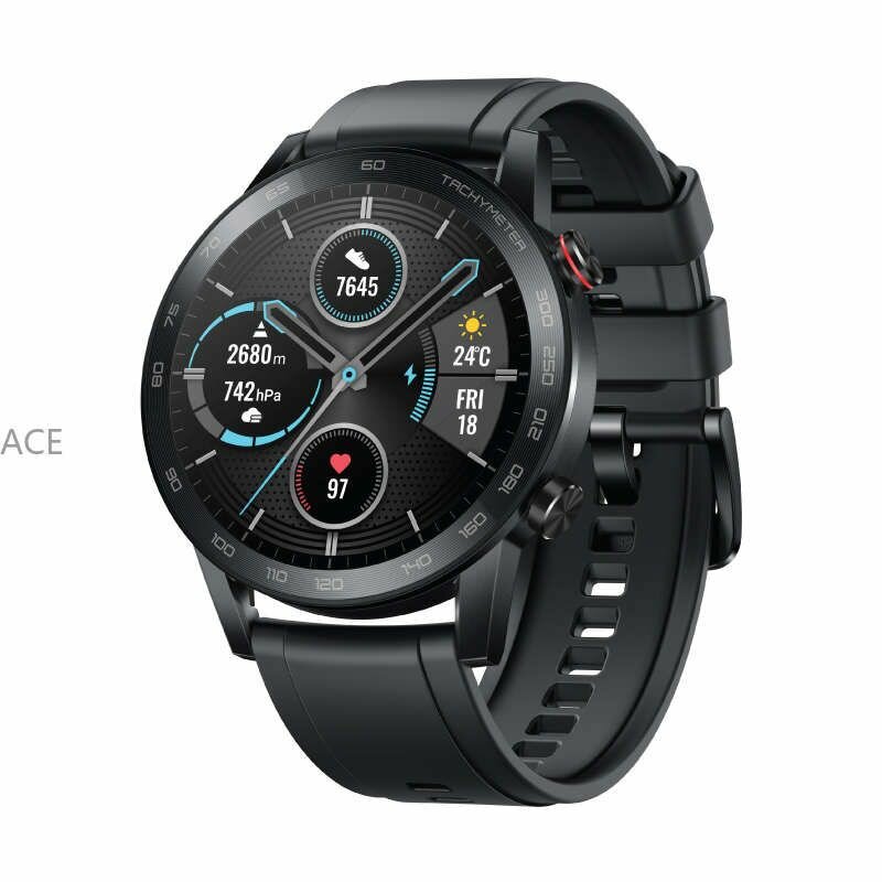 Умные часы Honor Magic Watch 2, 46 мм, угольный черный