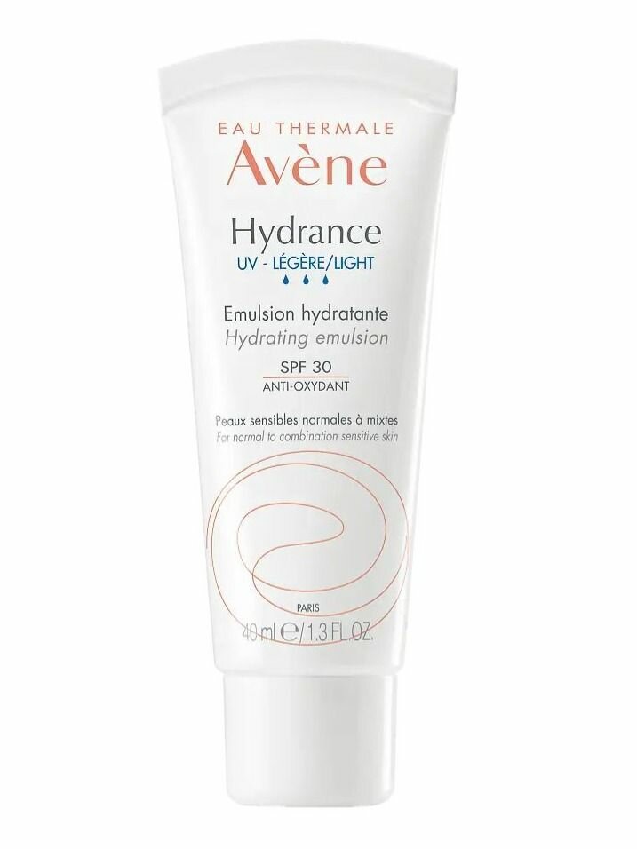 Авен Гидранс UV Лежер Эмульсия SPF30, (Avene Hydrance UV-Legere Emulsion Hydratante SPF30)