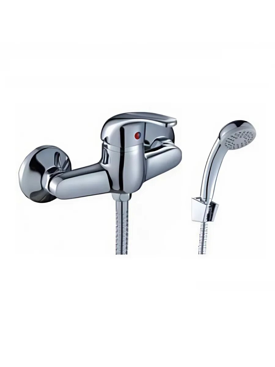 Смеситель для душа с шлангом и лейкой