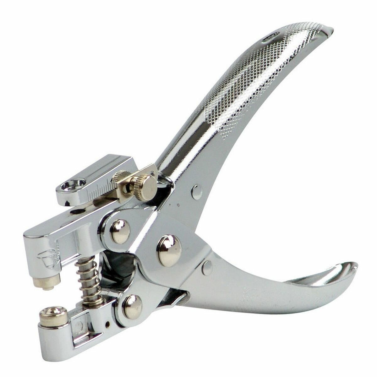 Дырокол специальный для люверсов KW-Trio 9717 (до 30 листов, 1 отверстие) металл, серебристый