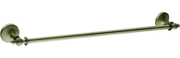 Держатель для полотенец Art&Max Antic AM-E-2624Q бронза, матовый, латунный, держатель для полотенец в ванную, круглый, в стиле ретро