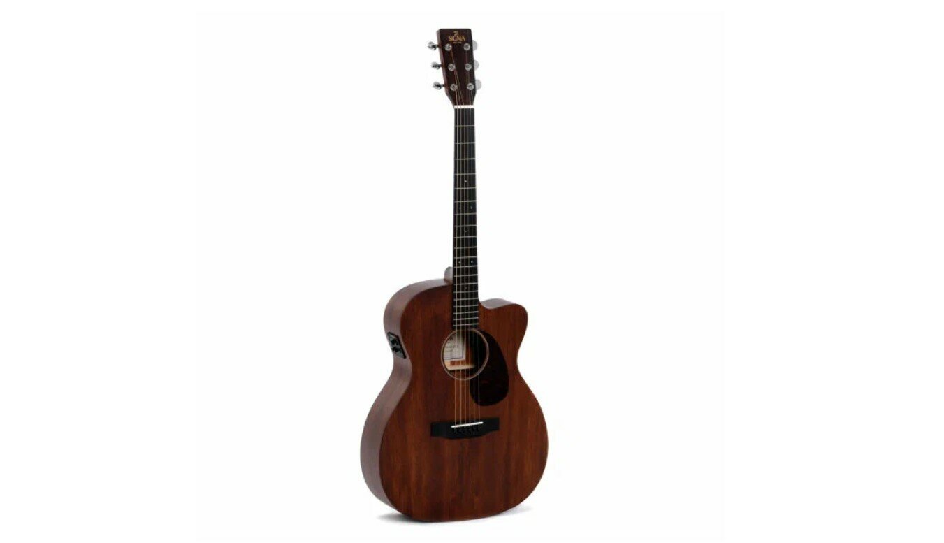 Акустическая гитара Sigma 000MC-15E, со звукоснимателем, 6 струн