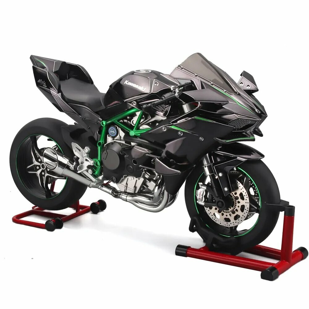 KNOW EASY-Ключ XLG открывает мотоциклетную модель 1:6 kawasaki H2R