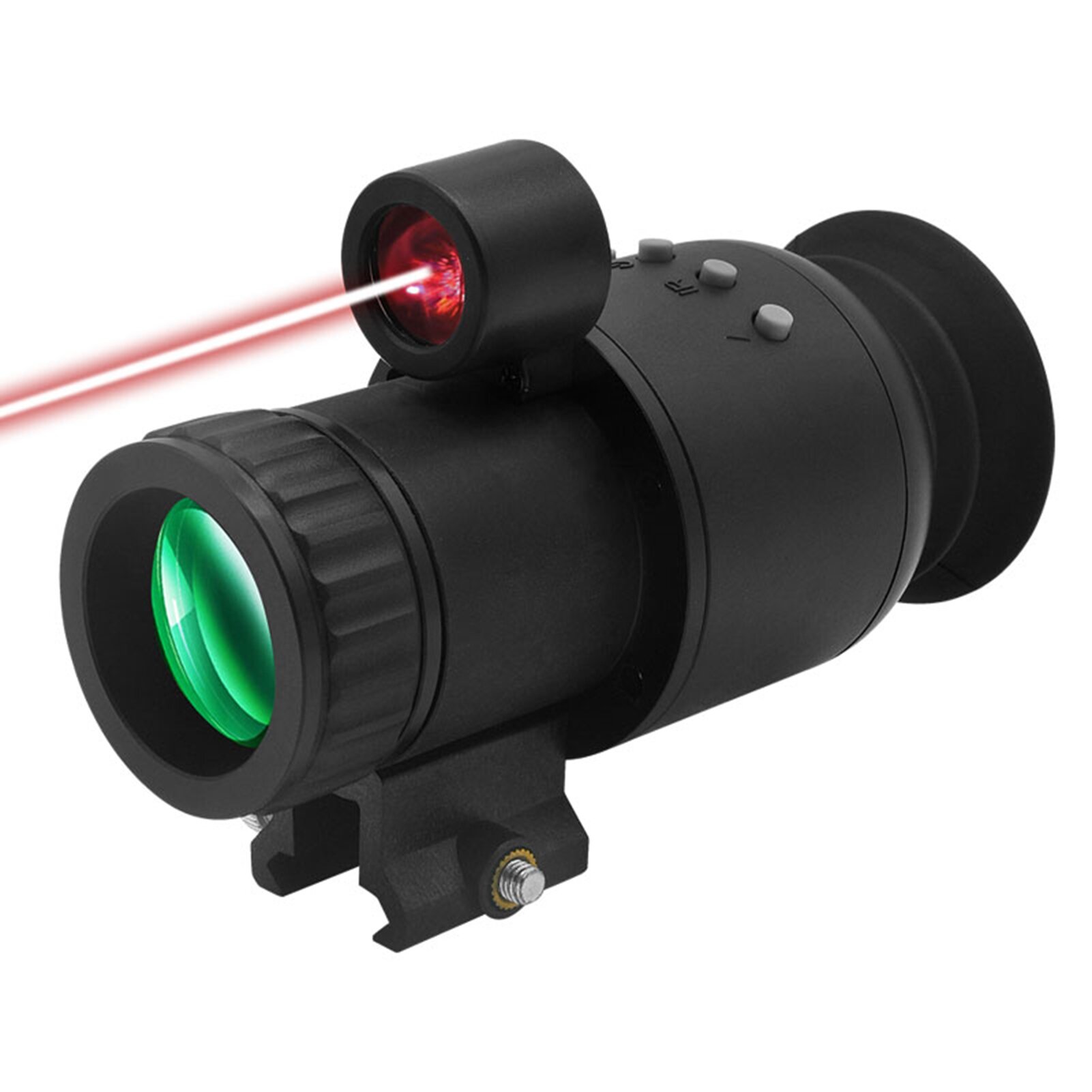 Монокуляр ночного видения NV300 1080P Дневной и ночной прицел 1-10X Цифровой зум IP68 Для охоты Компактный цифровой ночной вид Инфракрасный монокуляр