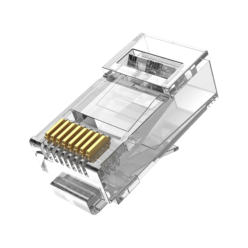 Vention Коннектор RJ-45 для UTP кабеля 6a кат. Vention IDGR0-10 (10шт./уп.)